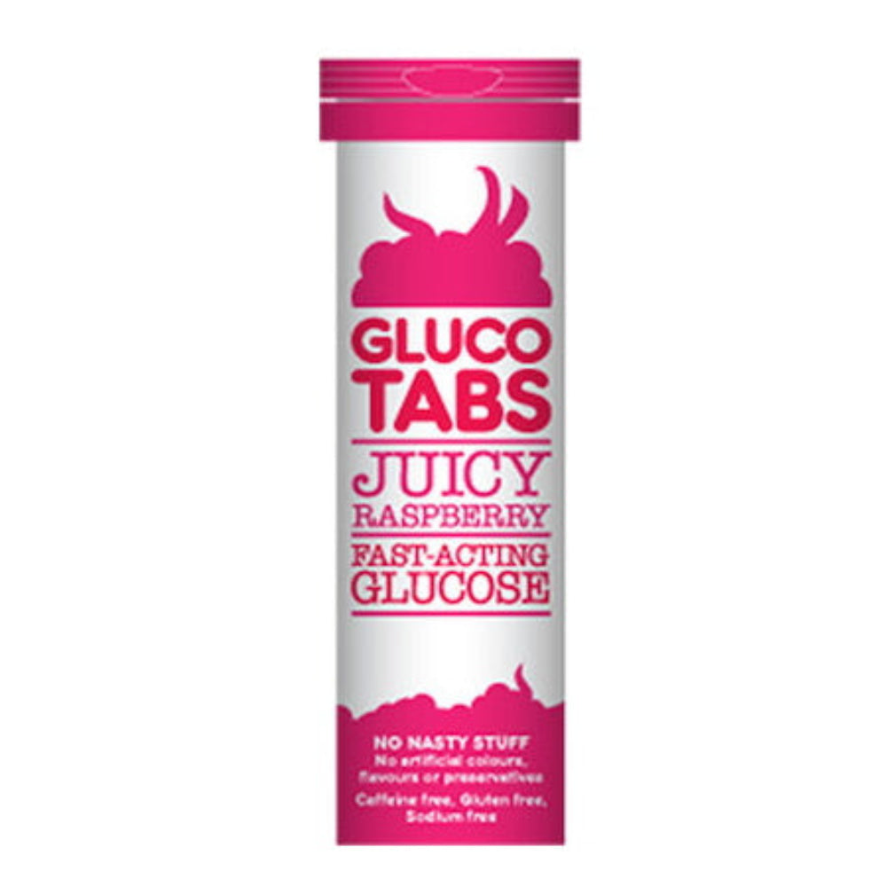 Glucotabs Juicy Raspberry - Tαμπλέτες Γλυκόζης Με Γεύση Βατόμουρο, 10 ...