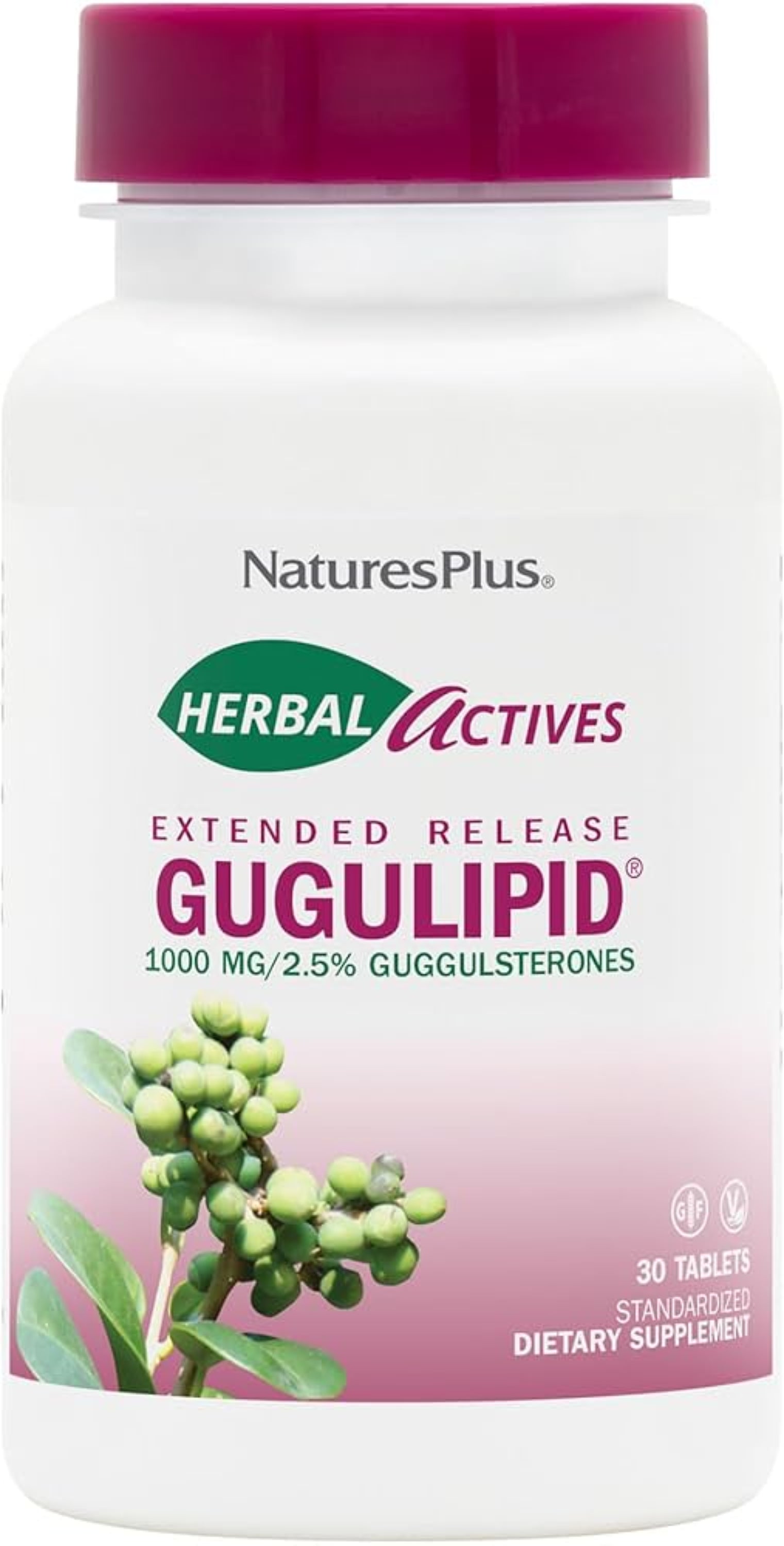 Natures Plus Gugulipid 1000mg - Αντιοξειδωτικό Συμπλήρωμα Διατροφής, 3 ...