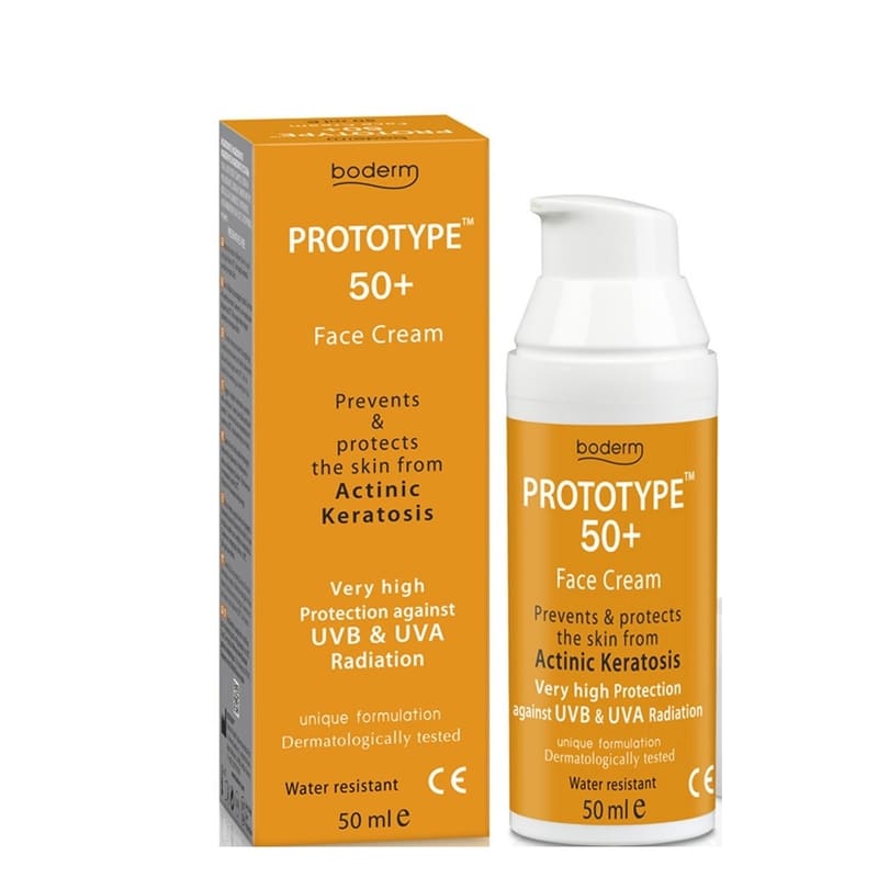 Boderm Prototype SPF50+ Face Cream - Αντηλιακή Kρέμα Προσώπου, 50ml ...