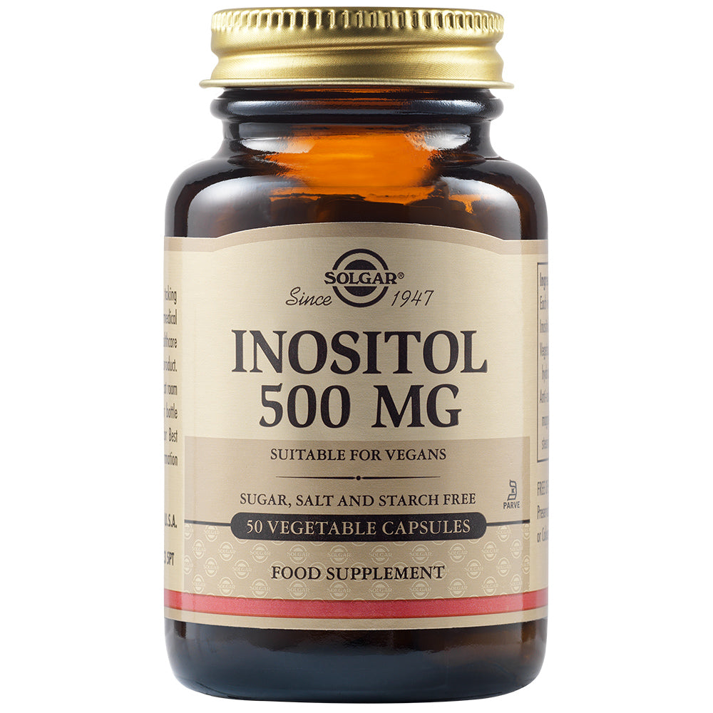 Solgar Inositol 500mg - Συμπλήρωμα Διατροφής Για Την Ομαλή Λειτουργία ...