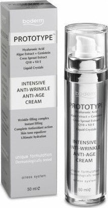 Boderm Prototype Anti-Wrinkle Anti-Age Cream - Αντιρυτιδική Κρέμα Προσ ...