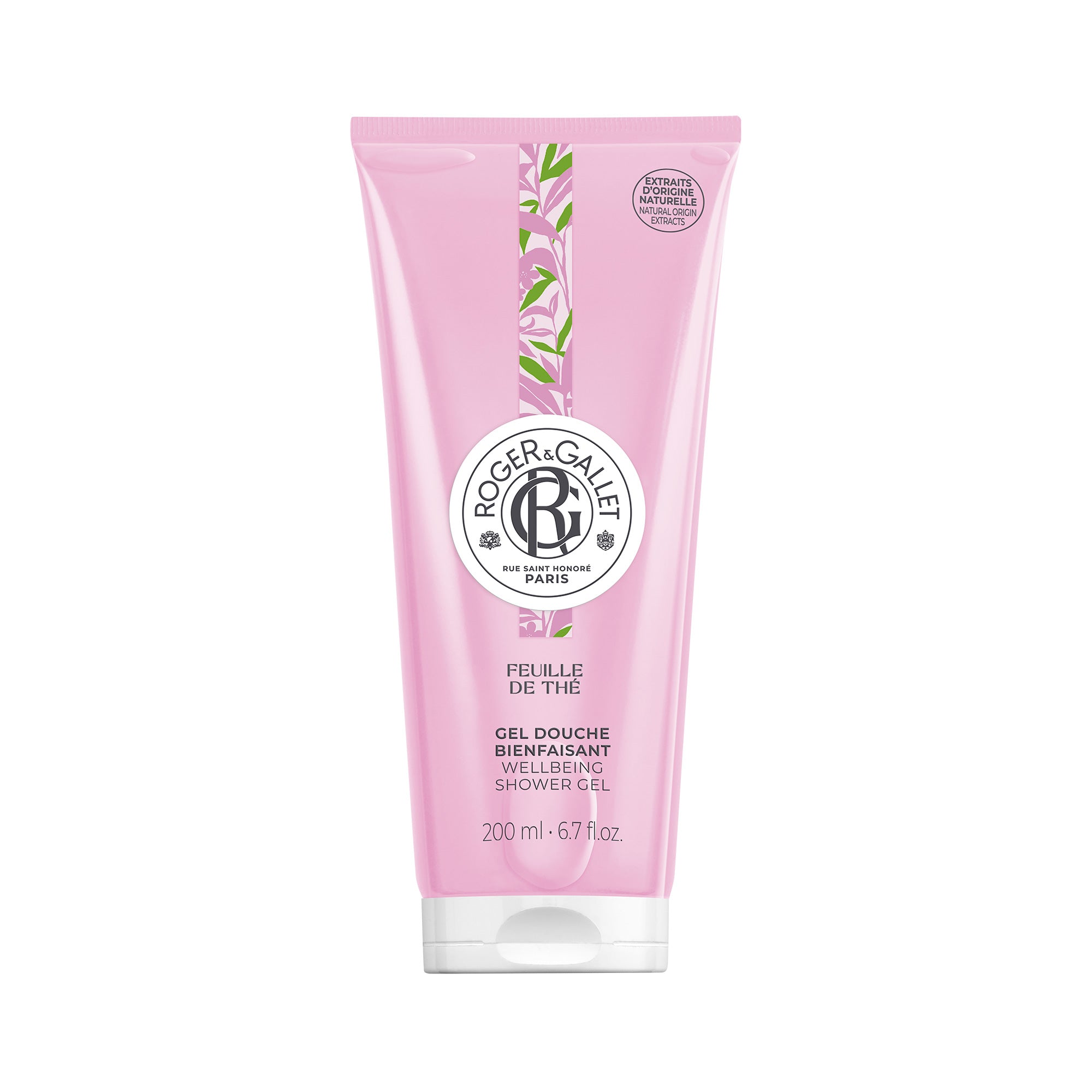 Roger & Gallet Feuille De Thé Gel Douch - Αρωματικό Αφρόλουτρο, 200ml ...