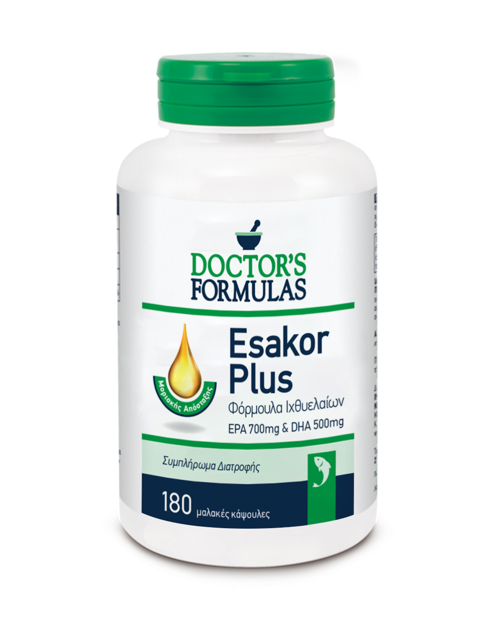 Doctor's Formulas Esakor Plus - Συμπλήρωμα Διατροφής, Φόρμουλα Ιχθυελα ...