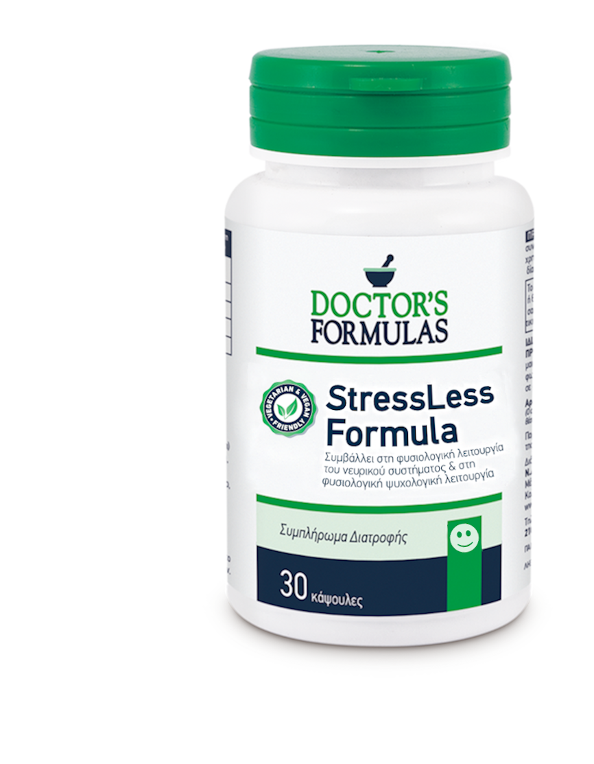 Doctor's Formulas StressLess - Συμπλήρωμα Διατροφής Φόρμουλα Για Τη Φυ ...