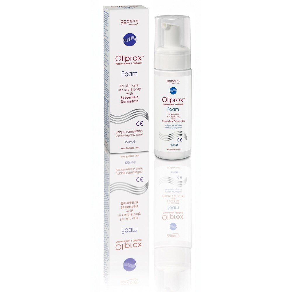 Boderm Oliprox Foam - Αφρός Καθαρισμού Για Την Αντιμετώπιση Της Σμηγμα ...