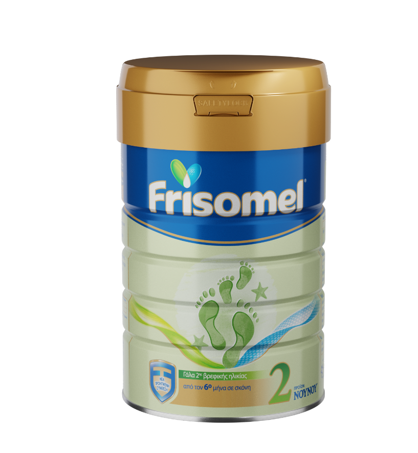 Frisomel Milk 2 Easy Lid - Βρεφικό Γάλα Σε Σκόνη Από Τον 6ο Μήνα, 400g ...
