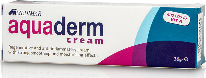 Medimar Aquaderm Cream - Ενυδατική & Αναπλαστική Κρέμα, 30g – Think ...