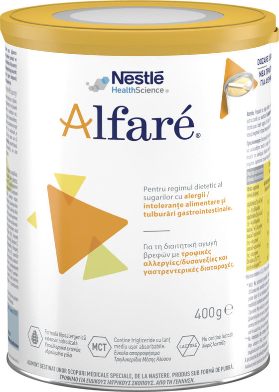 Nestle Nutrition Alfare - Υποαλλεργικό Βρεφικό Γάλα Σε Σκόνη, 400g ...